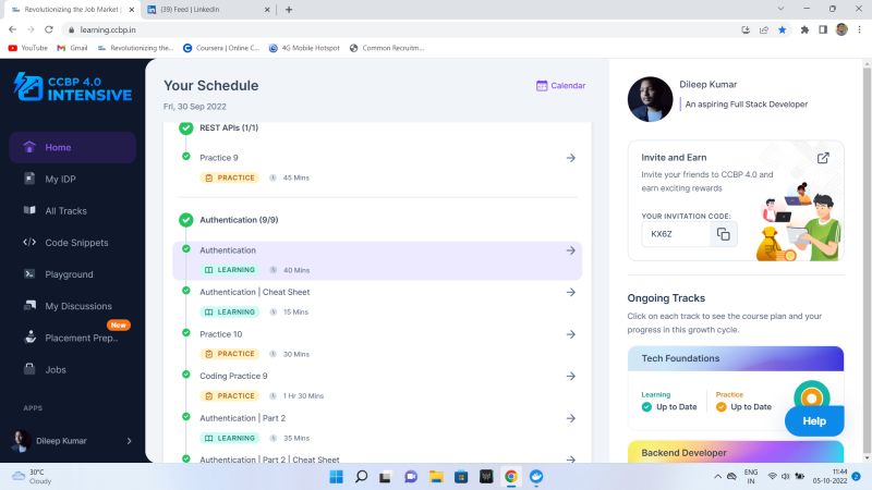 Dileep D on LinkedIn: #day90 #100daysofcodechallenge #ccbp #nxtwave # ... Dileep D on LinkedIn: #day90 #100daysofcodechallenge #ccbp #nxtwave # ...