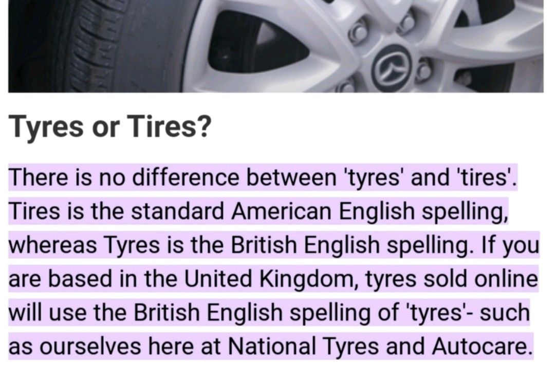 Hemant dange on LinkedIn: difference between Tyres & Tires. Hemant dange on LinkedIn: difference between Tyres & Tires.