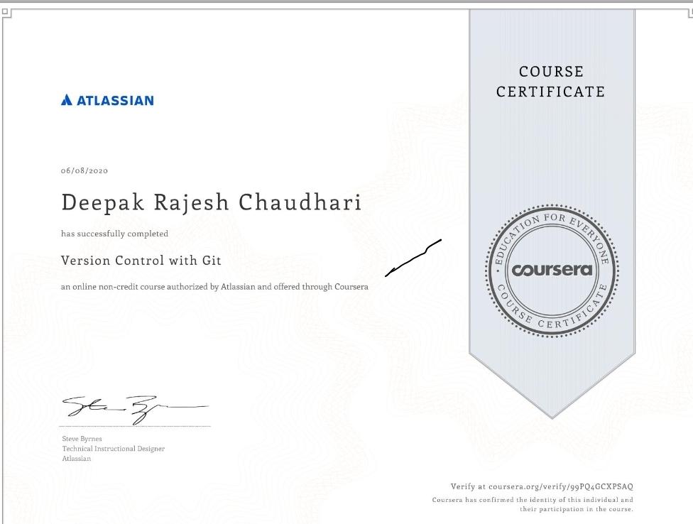 Deepak Chaudhari on LinkedIn: Version Control with Git Deepak Chaudhari on LinkedIn: Version Control with Git