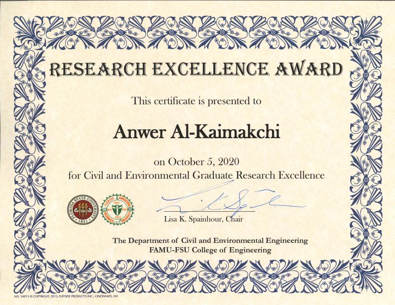Anwer Kaimakchi, PhD, PE on LinkedIn: I am happy to share that I ... Anwer Kaimakchi, PhD, PE on LinkedIn: I am happy to share that I ...
