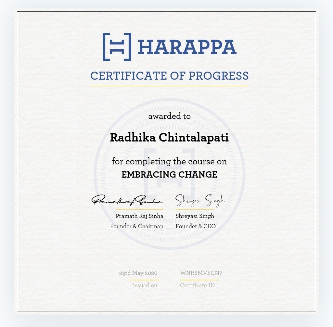 Chintalapati Radhika posted on LinkedIn Chintalapati Radhika posted on LinkedIn