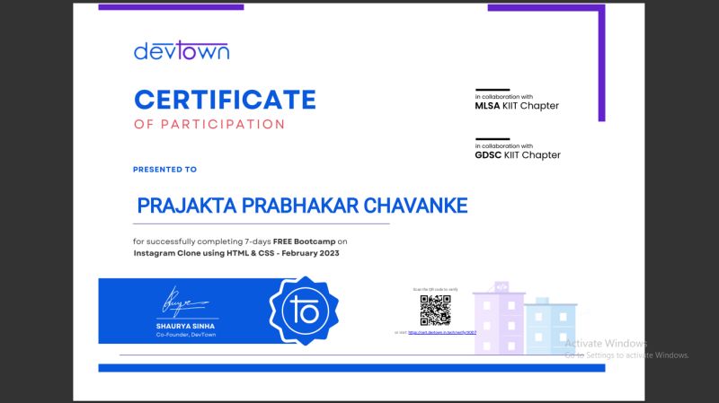 Prajakta Chavanke on LinkedIn: #html #css Prajakta Chavanke on LinkedIn: #html #css