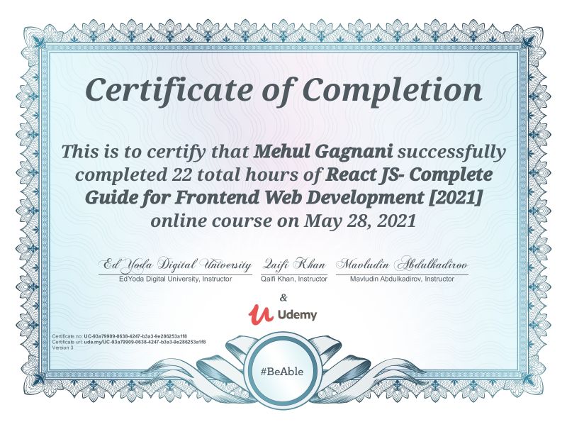 Mehul Gagnani on LinkedIn: #html #css #javascript #reactjs Mehul Gagnani on LinkedIn: #html #css #javascript #reactjs