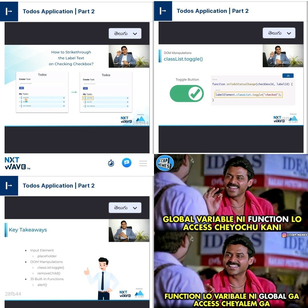 Chandra Sekhar Kuruva on LinkedIn: #1hourofcode #javascript # ... Chandra Sekhar Kuruva on LinkedIn: #1hourofcode #javascript # ...