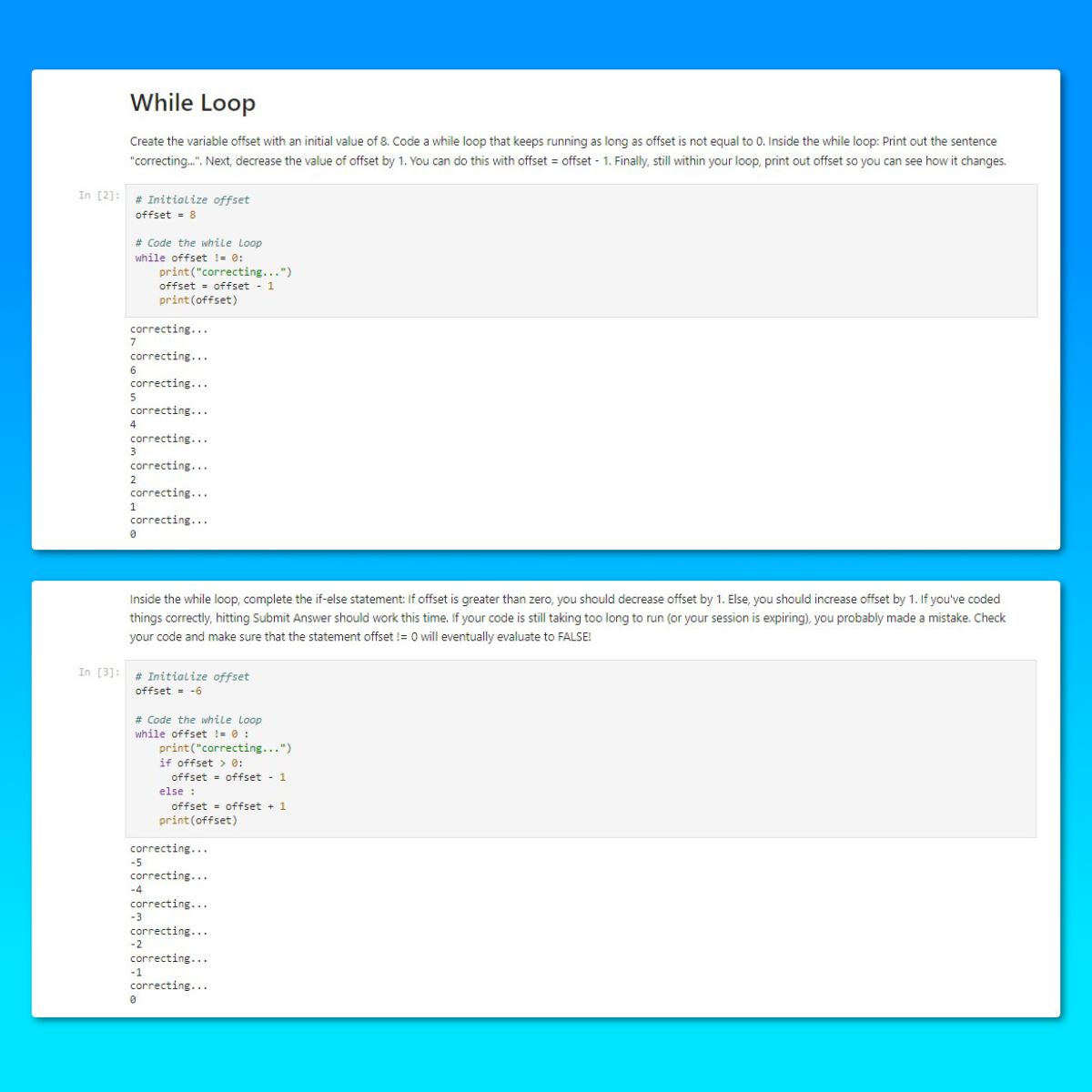 Amartay Kumar on LinkedIn: #python #pandas #loops #numpy #datacamp Amartay Kumar on LinkedIn: #python #pandas #loops #numpy #datacamp