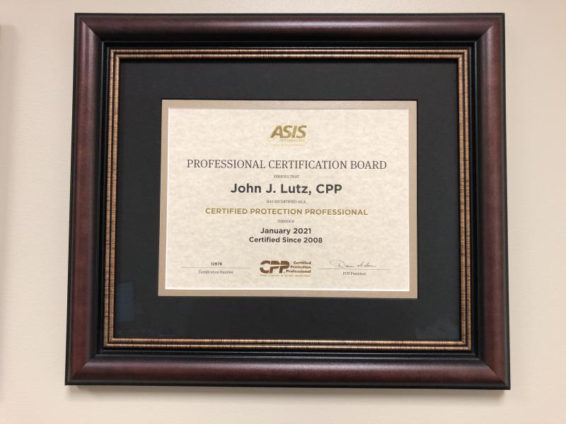 John Lutz, CPP on LinkedIn: #asis John Lutz, CPP on LinkedIn: #asis