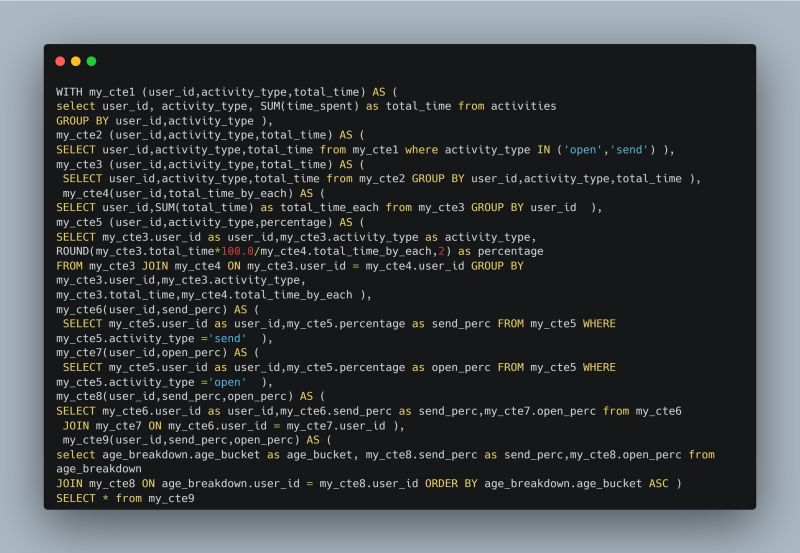 Rahul Singh on LinkedIn: #sql #datalemur #dataanalyst #sql # ... Rahul Singh on LinkedIn: #sql #datalemur #dataanalyst #sql # ...