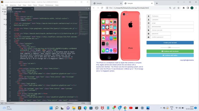 Sireesha Velidi on LinkedIn: #html #css #bootstrap #simhadri # ... Sireesha Velidi on LinkedIn: #html #css #bootstrap #simhadri # ...