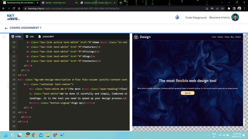 Bhuvana Krishna Rachakonda on LinkedIn: #day17 #html #css #bootstrap # ... Bhuvana Krishna Rachakonda on LinkedIn: #day17 #html #css #bootstrap # ...