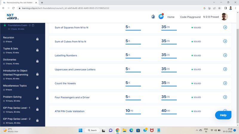 N D B Prasad Bollam on LinkedIn: #ccbp #programming #coding #python # ... N D B Prasad Bollam on LinkedIn: #ccbp #programming #coding #python # ...