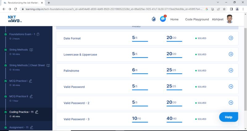 Abhijeet Tupere on LinkedIn: #day22 #ccbp #nxtwave #pythonprogramming ... Abhijeet Tupere on LinkedIn: #day22 #ccbp #nxtwave #pythonprogramming ...