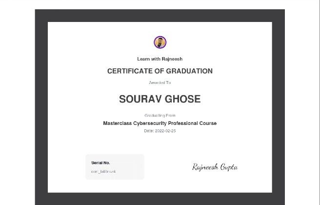 Sourav Ghose posted on LinkedIn Sourav Ghose posted on LinkedIn