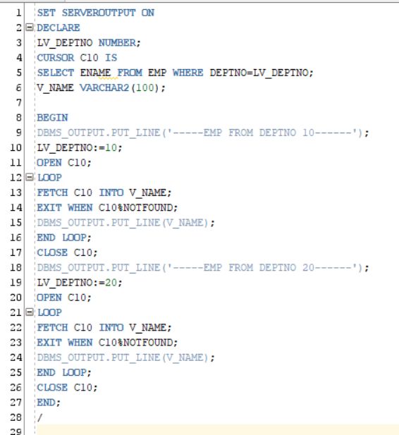 Keshav Miglani on LinkedIn: Example of a parameterized cursor that ... Keshav Miglani on LinkedIn: Example of a parameterized cursor that ...