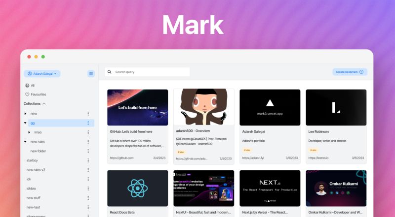 Adarsh Sulegai on LinkedIn: Hey y'all my project Mark has been ... Adarsh Sulegai on LinkedIn: Hey y'all my project Mark has been ...