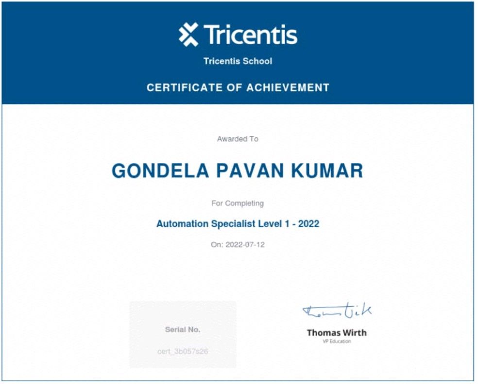 Gondela Pavan Kumar posted on LinkedIn Gondela Pavan Kumar posted on LinkedIn