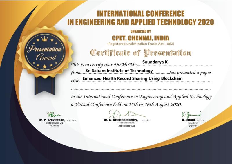 Soundarya K on LinkedIn: #sairaminstitutions #virtualconference Soundarya K on LinkedIn: #sairaminstitutions #virtualconference