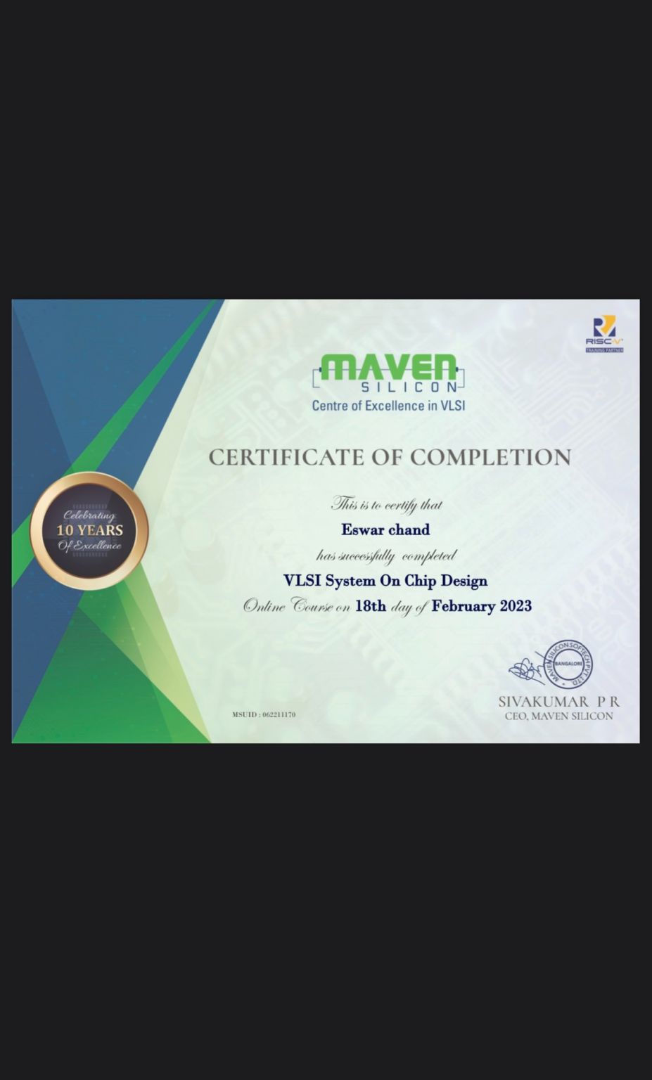 Eswar Chand Edara on LinkedIn: #vlsi #systemonchip Eswar Chand Edara on LinkedIn: #vlsi #systemonchip