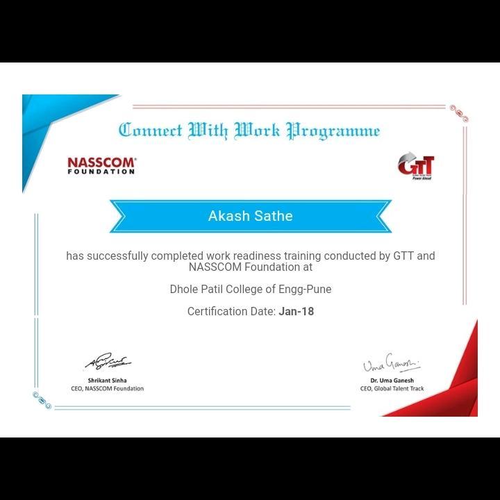 Akash Sathe on LinkedIn: It is an honour to get this certificate from ... Akash Sathe on LinkedIn: It is an honour to get this certificate from ...