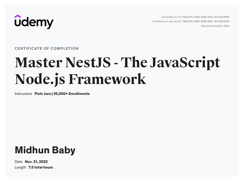Midhun Baby on LinkedIn: #javascript #nestjs #backendwebdevelopment # ... Midhun Baby on LinkedIn: #javascript #nestjs #backendwebdevelopment # ...