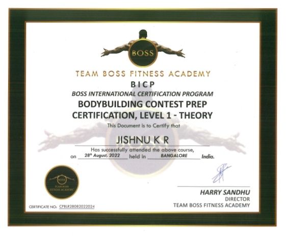 Jishnu K R on LinkedIn: #jimannfit Jishnu K R on LinkedIn: #jimannfit