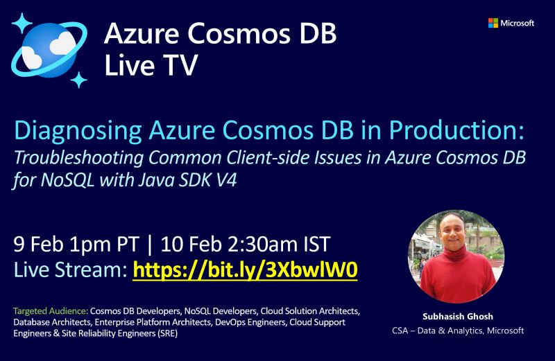 Subhasish G. on LinkedIn: #microsoft #azure #azurecosmosdb #database # ... Subhasish G. on LinkedIn: #microsoft #azure #azurecosmosdb #database # ...