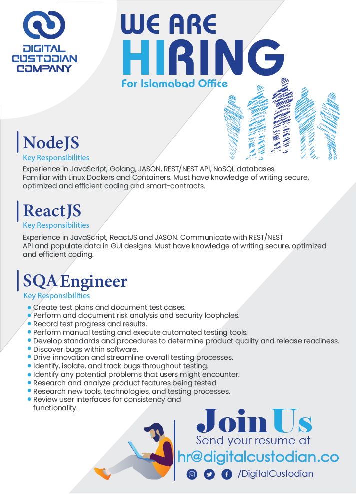 Siddique-ur-Rahman Khurram on LinkedIn: #hiring #reactjs #nodejs #sqa Siddique-ur-Rahman Khurram on LinkedIn: #hiring #reactjs #nodejs #sqa