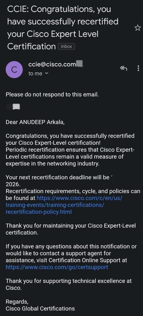 Anudeep Arkala on LinkedIn: #networking #ccie #vmware #vmcu | 14 comments Anudeep Arkala on LinkedIn: #networking #ccie #vmware #vmcu | 14 comments
