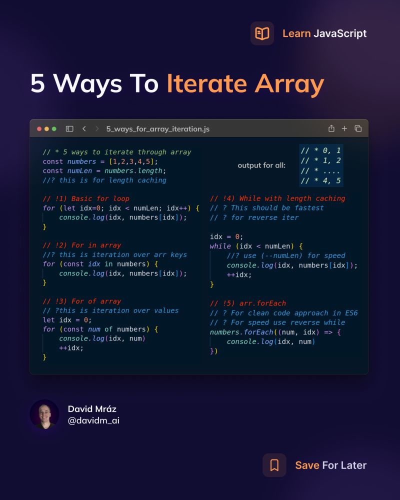 David Mráz on LinkedIn: #javascript David Mráz on LinkedIn: #javascript