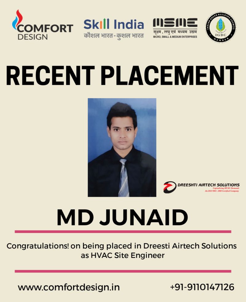 Comfort Design & Building Services on LinkedIn: Congratulations Md Junaid Comfort Design & Building Services on LinkedIn: Congratulations Md Junaid