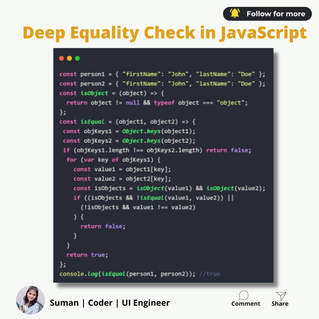 Suman Sinha on LinkedIn: #javascript #interview #interviewquestions # ... Suman Sinha on LinkedIn: #javascript #interview #interviewquestions # ...