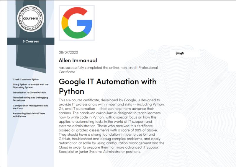 Allen Immanual on LinkedIn: #python #pythonprogramming #coursera # ... Allen Immanual on LinkedIn: #python #pythonprogramming #coursera # ...