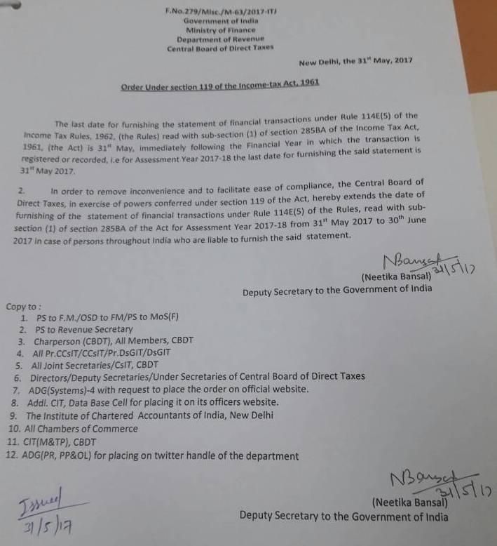 The Institute of Chartered Accountants of India on LinkedIn: CBDT ... The Institute of Chartered Accountants of India on LinkedIn: CBDT ...