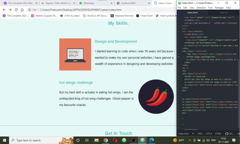 Sabari Grisan on LinkedIn: #html #css #bootstrap5 #jquery #js #github # ... Sabari Grisan on LinkedIn: #html #css #bootstrap5 #jquery #js #github # ...
