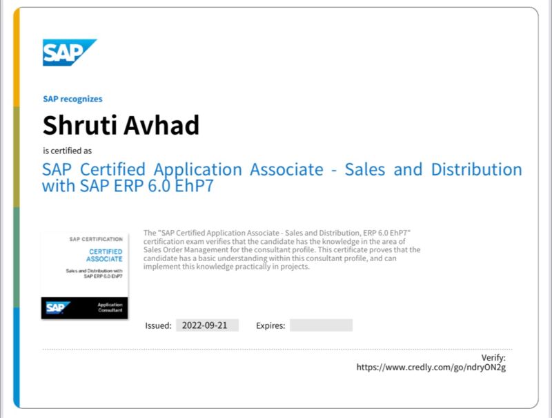Shruti Avhad on LinkedIn: Hello Everyone, I’m happy to share that I ... Shruti Avhad on LinkedIn: Hello Everyone, I’m happy to share that I ...