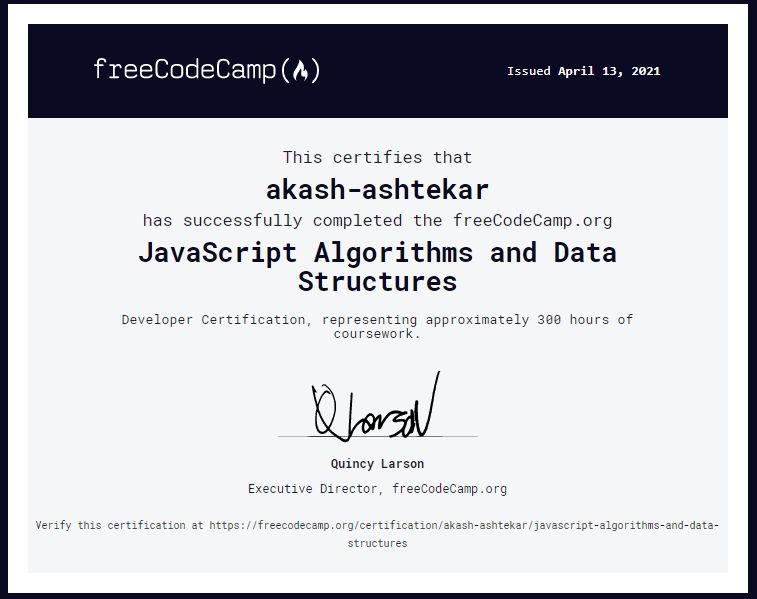 Akash Ashtekar on LinkedIn: #javascript #algorithms #datastructures # ... Akash Ashtekar on LinkedIn: #javascript #algorithms #datastructures # ...