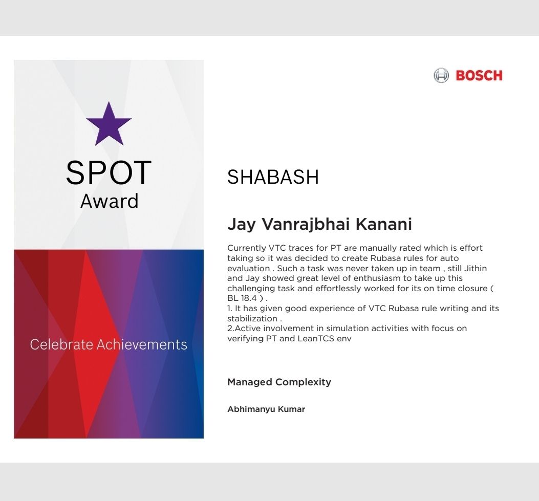 Jay Kanani on LinkedIn: #achievement Jay Kanani on LinkedIn: #achievement