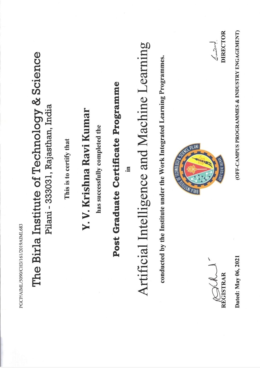 Dr.Y V K RAVI KUMAR posted on LinkedIn Dr.Y V K RAVI KUMAR posted on LinkedIn