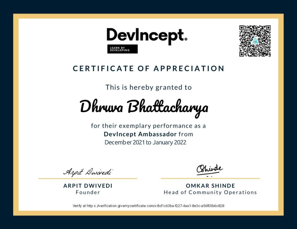 Dhruva Bhattacharya on LinkedIn: #thankyou Dhruva Bhattacharya on LinkedIn: #thankyou