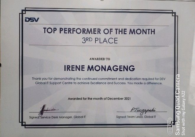 Irene M. on LinkedIn: Hardwork and Dedication💯 Irene M. on LinkedIn: Hardwork and Dedication💯