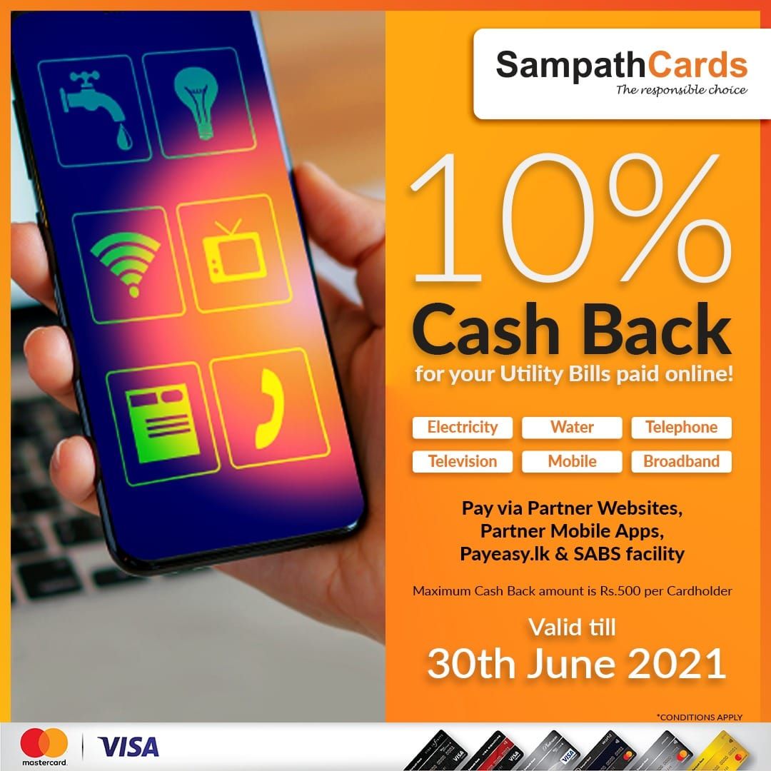 Sampath Bank on LinkedIn: Pay your Utility Bills at the comfort of your ... Sampath Bank on LinkedIn: Pay your Utility Bills at the comfort of your ...