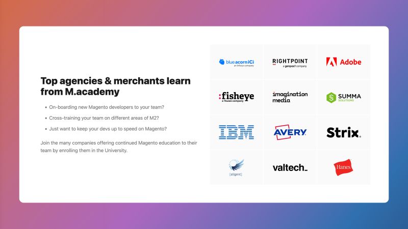 Mark Shust on LinkedIn: #magento #magento2 #training #programming # ... Mark Shust on LinkedIn: #magento #magento2 #training #programming # ...