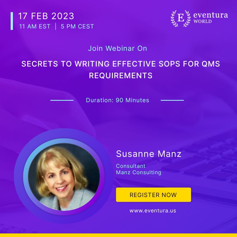 Compliance Trainings on LinkedIn: Secrets to Writing Effective SOPs for QMS Compliance Trainings on LinkedIn: Secrets to Writing Effective SOPs for QMS