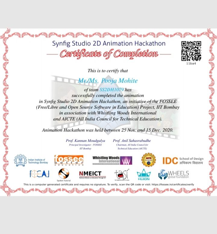 Pooja Mohite on LinkedIn: #iitbombay #successfullycompleted Pooja Mohite on LinkedIn: #iitbombay #successfullycompleted