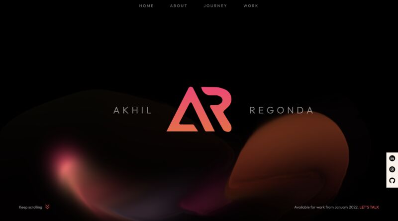 Akhil Regonda on LinkedIn: #portfolio #portfoliowebsite # ... Akhil Regonda on LinkedIn: #portfolio #portfoliowebsite # ...