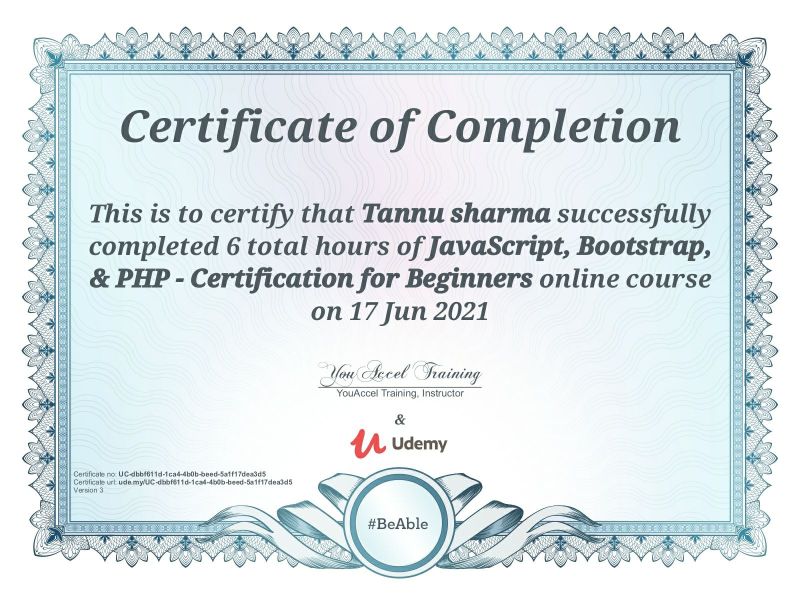 Tannu Sharma on LinkedIn: #udemycourses #html #javascript #bootstrap5 # ... Tannu Sharma on LinkedIn: #udemycourses #html #javascript #bootstrap5 # ...