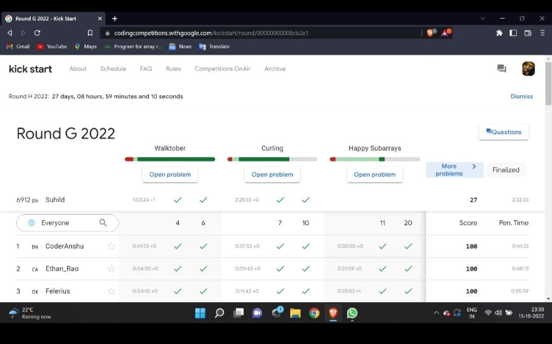 Suhil D on LinkedIn: #contest1 #contests #beginners #codein100daysofcode Suhil D on LinkedIn: #contest1 #contests #beginners #codein100daysofcode