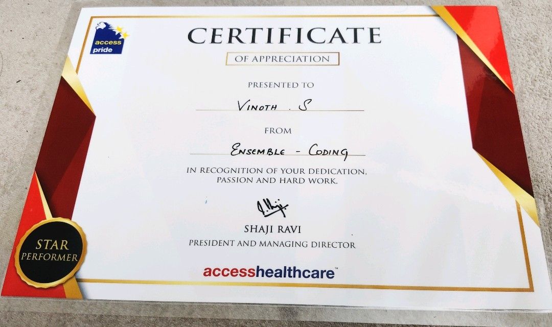 Vinoth Subramani on LinkedIn: Thanks for your appreciation 🤩🤩Access ... Vinoth Subramani on LinkedIn: Thanks for your appreciation 🤩🤩Access ...