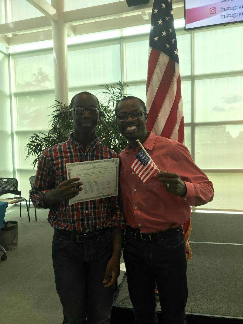 Eric Tangumonkem, Ph.D. on LinkedIn: Today my son became a United ... Eric Tangumonkem, Ph.D. on LinkedIn: Today my son became a United ...