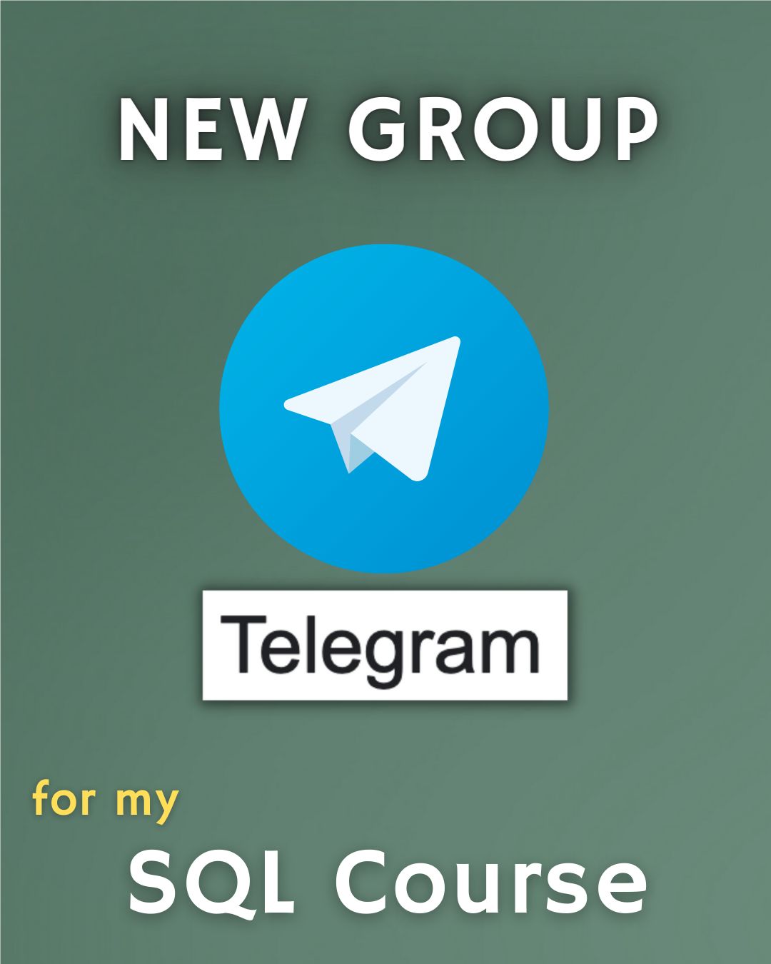 Thoufiq Mohammed on LinkedIn: #sql #sqltraining #telegram Thoufiq Mohammed on LinkedIn: #sql #sqltraining #telegram