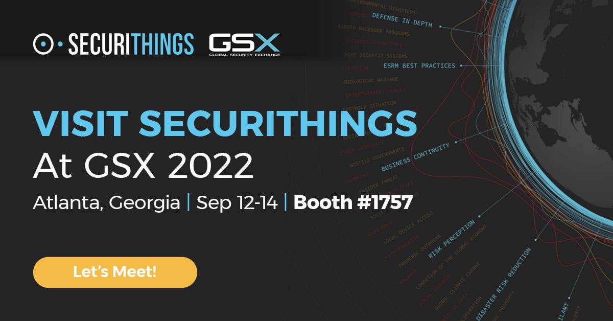 Brad Norris on LinkedIn: #gsx2022 #iotops #physicalsecurity #automation Brad Norris on LinkedIn: #gsx2022 #iotops #physicalsecurity #automation